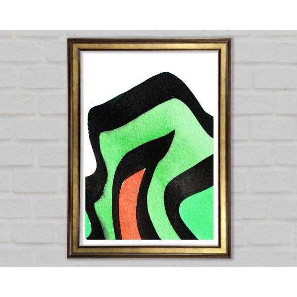 Ivy Bronx Lily Illusion Framed Print Uk